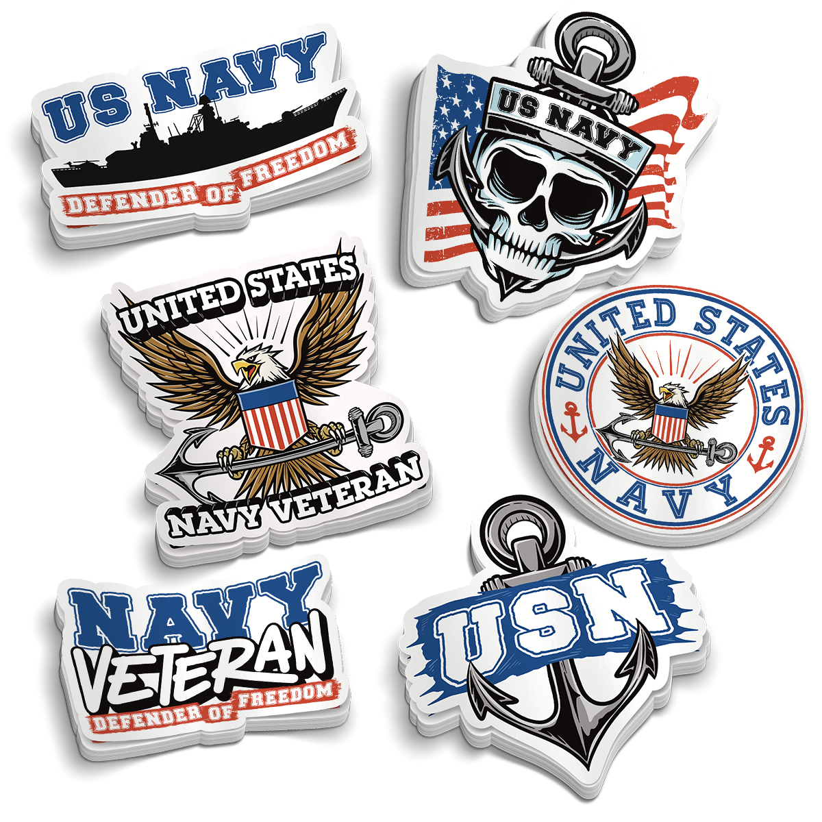 US Navy Sticker Pack – Police Gear Company